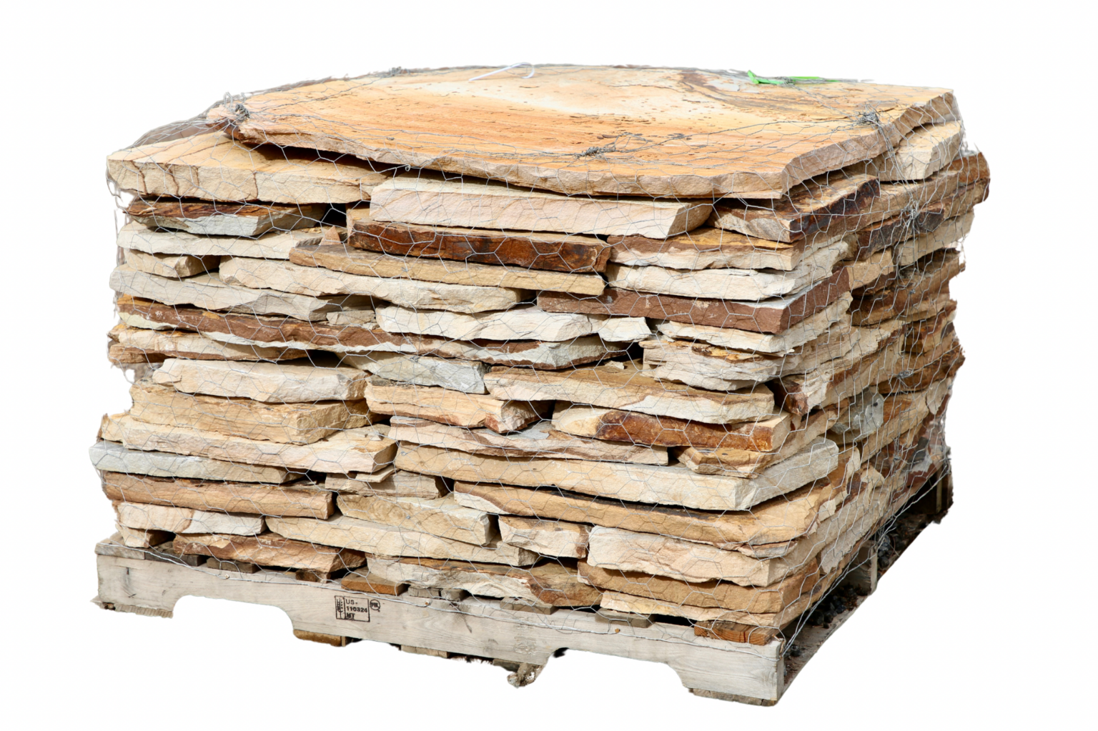 Tennessee Brown Flagstone - Sold by Ton - Mountain High Landscape and ...