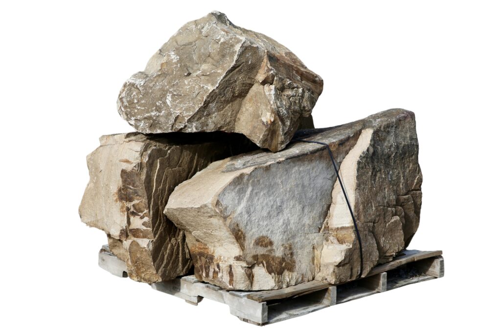 Stackable Fieldstone Boulders for Creative Landscaping - Mulch & Stone ...